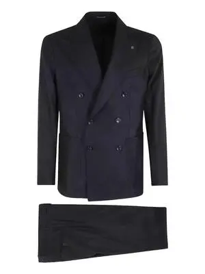 Tagliatore Double-breasted Two-piece Suit - Blue