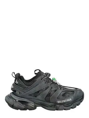 Balenciaga Logo Charm Sneakers - Black
