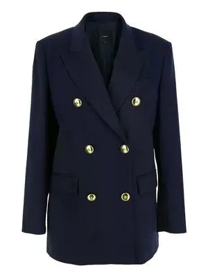 Pinko Double-breasted Blazer - Blue