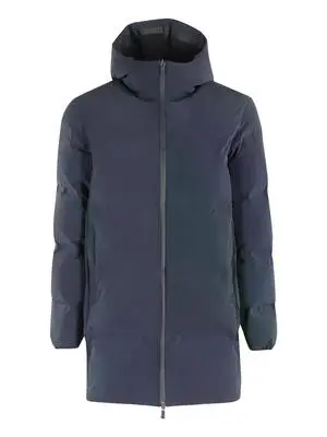 Herno Hooded Coat - Blue
