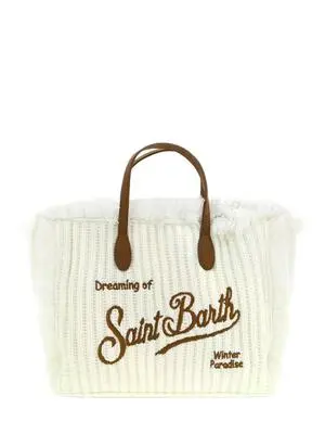 MC2 SAINT BARTH Colette Tote Bag - White