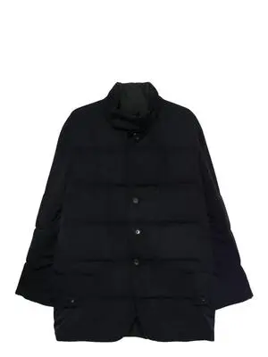 Yohji Yamamoto High-neck Padded Jacket - Black