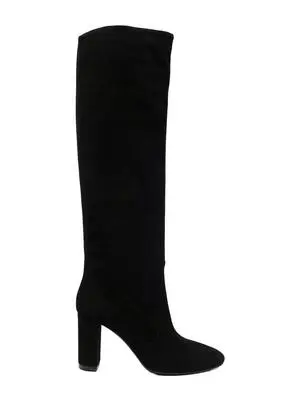 VIA ROMA 15 90mm Block-heel Boots - Black