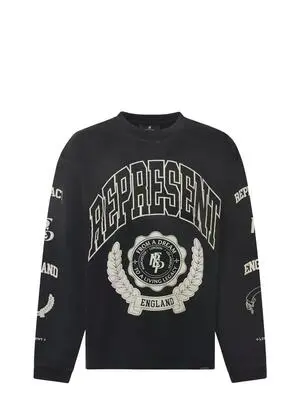REPRESENT Legacy Crest Sweatshirt - Black
