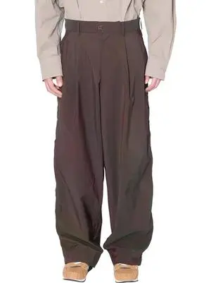 Kolor Pleated-cuff Trousers - Brown