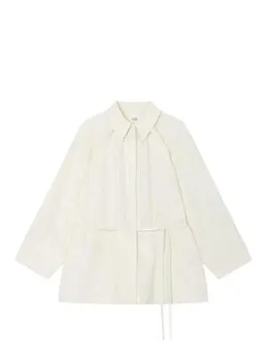 STUDIO TOMBOY Belted Shirt - Neutrals