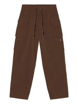 STUDENTS GOLF Wilcox Nylon Pants - Brown