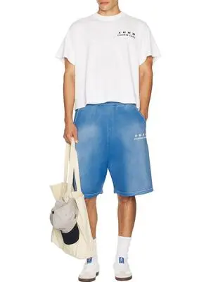 SIEGELMAN STABLE X Ford Oversized Sweatshorts - Ford Blue