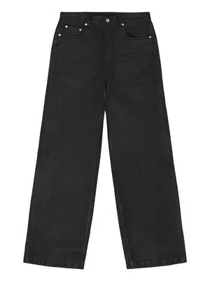 Rick Owens Geth Jeans - Black Wax