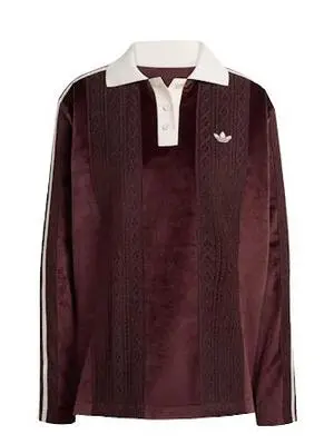 Adidas Winterised Longsleeve Soccer Jersey - Maroon