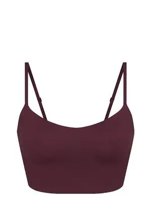 Nike X Skims Matte Cami Bra Top - Currant