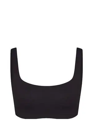Nike X Skims Matte Scoop Neck Bra - Obsidian