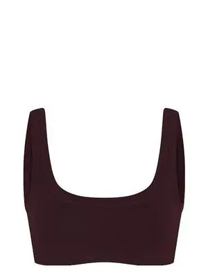 Nike X Skims Vintage Seamless Scoop Neck Bra - Currant
