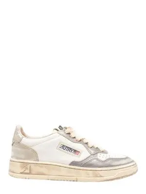 AUTRY Autry Medalist Low Super Vintage Sneakers White/old Silver/platinum