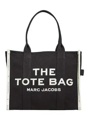 Marc Jacobs The Jacquard Large Tote Bag - Black