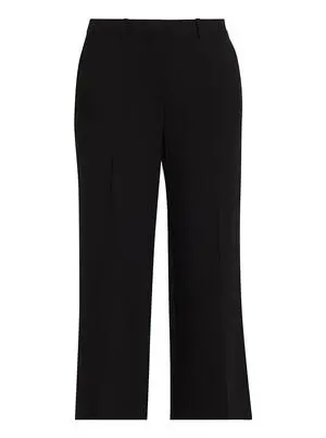 Theory Classic Straight-leg Good Wool Pants - Black