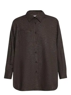A.L.C. Spence Button-front Tunic - Dkbrwn