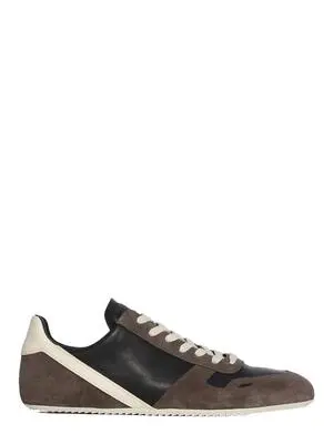 Rick Owens Concordians Minimal Sneakers - Dark Dust/black/milk