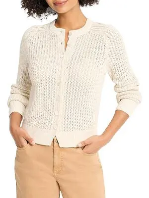 NIC+ZOE Party Cardigan Classic Cream