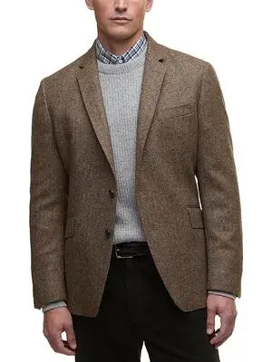Barbour Firth Moons Slim Fit Blazer - Brown