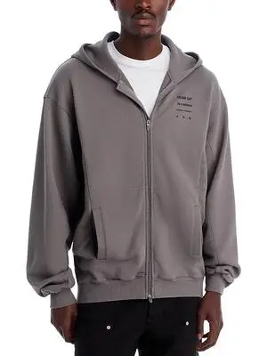 247 BY REPRESENT Represent Oversized Uprising Graphic Hoodie - Steel