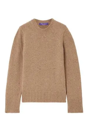 Ralph Lauren Donegal Cashmere Crew-neck Sweater - Brown