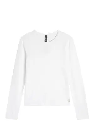 Vuori Lux Stretch-jersey Top - White
