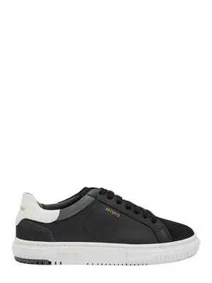 Axel Arigato Atlas Panelled Leather Sneakers - Black And White