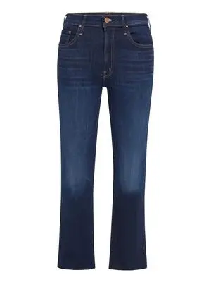 MOTHER The Insider Crop Step Fray Jeans - Insider Off Limits