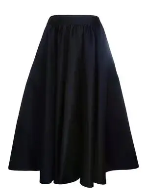 Max Mara Gathered A-line Skirt - Black