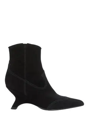 Simkhai Shadow Suede Western Booties - Black