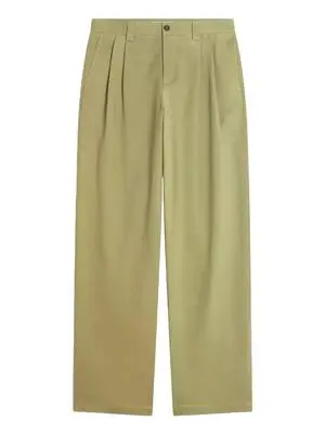 Maison Kitsuné Pleated Trousers - Neutrals