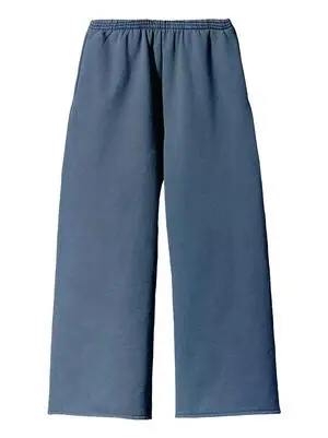 Yeezy Elasticated-waistband Fleece Track Pants - Blue