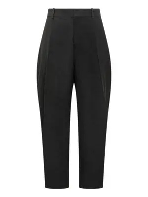 Studio Nicholson Curved Full-length Trousers - Black