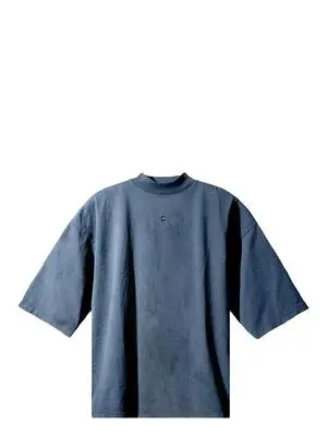 Yeezy Mock-neck T-shirt - Blue