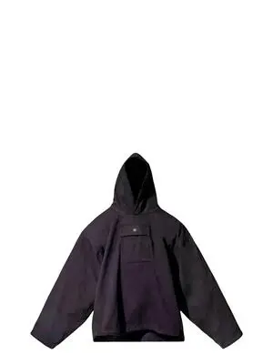 Yeezy Satin-finish Hoodie - Black