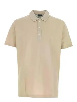 Paul & Shark Buttoned Polo Shirt - Neutrals