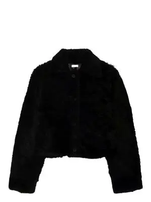 UTZON Jenay Shearling Jacket - Black