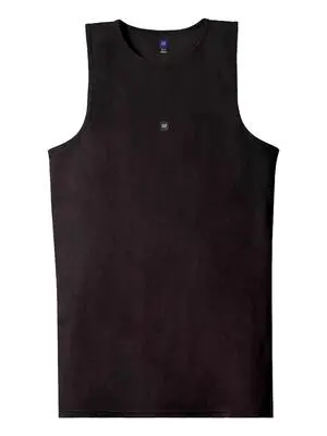 Yeezy Logo-appliqué Tank Top - Black