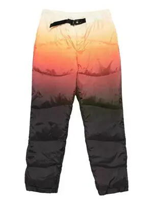 Casablanca Ombré-print Padded Ski Pants - Black
