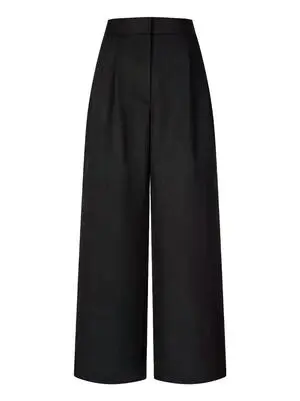 STUDIO TOMBOY Pleated Trousers - Black
