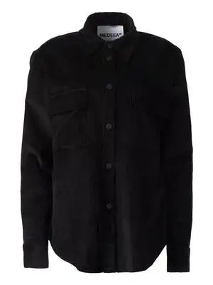 MEDEEA Cotton Shirt - Black