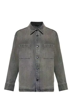 Fendi Cotton Pocket Jacket - Grey