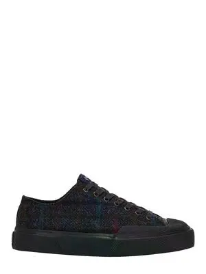 Superga Wool Patchwork Sneakers - Black