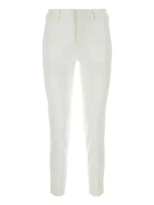 PT TORINO Gioia Slim-fit Trousers - White