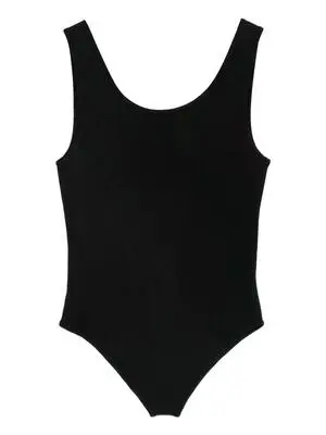 MEDEEA Ribbed Bodysuit - Black