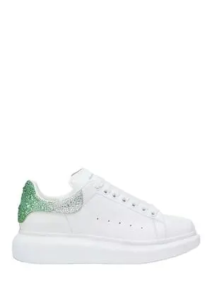 Alexander McQueen Oversized Lace-up Sneakers - White