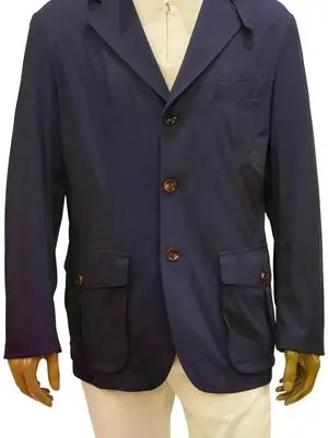 KIRED Piggi Multiple-pockets Blazer - Blue