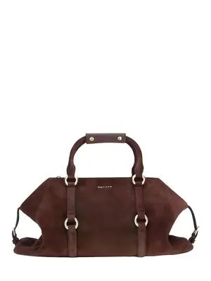 Alexander McQueen Farringdon Tote Bag Red