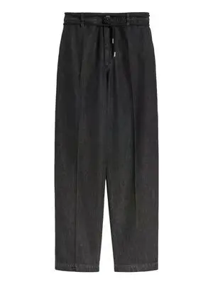 Sportmax Capsule Drawstring Jeans - Black